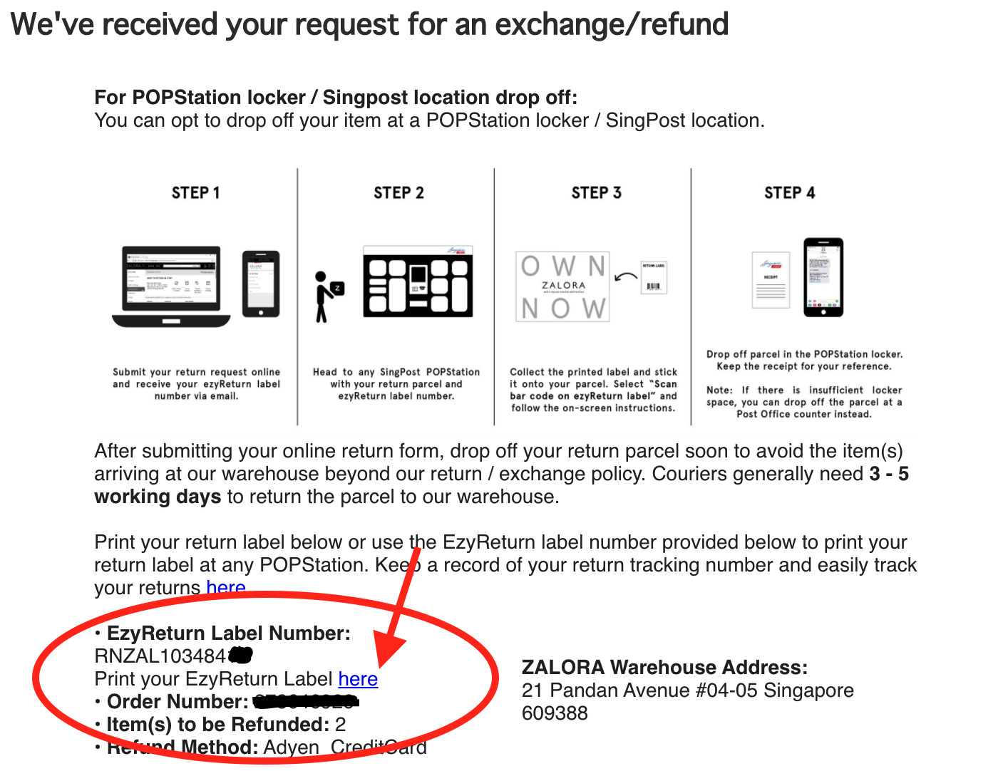 POPStationで返品が超簡単！ECサイト・ザローラ(ZALORA)でストレス ゼロで洋服を買う裏技 | 現地採用30代女ナナコの ...
